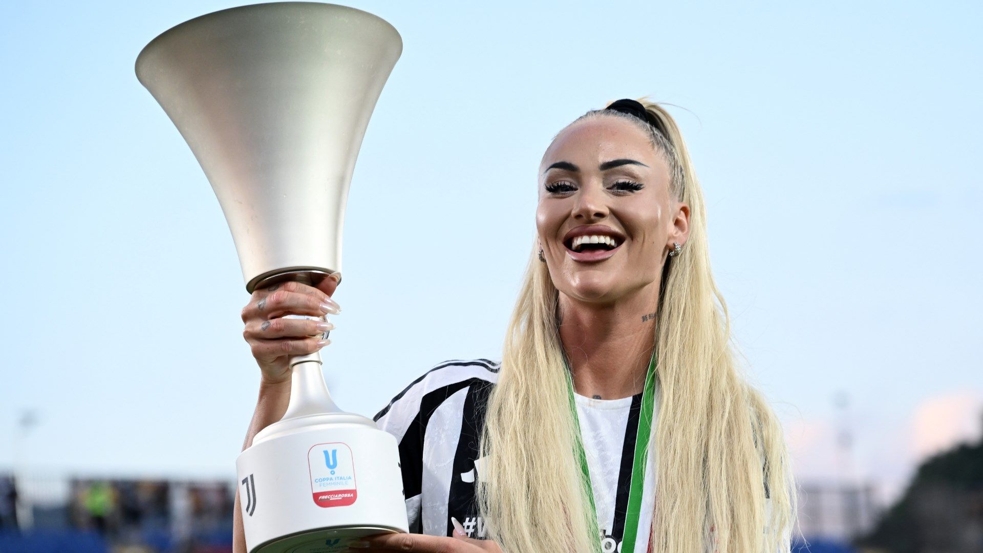 Holidays over for Alisha Lehmann! Juventus welcome Switzerland star back for pre-season training ...